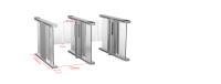 China Building Servo Motor AC220V Speed Gate Turnstile Visit Management System for sale