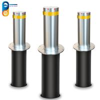 China Road Warning  Anti Collision 3s Electric Rising Bollards Automatic Pop Up for sale