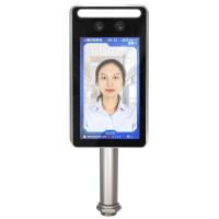China Outdoor Bio Metric IP65 Face Recognition Thermometer Access Control System for sale
