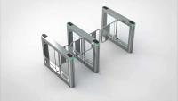 China Residential Biometric Speed Gate Swing Barrier Turnstile for sale