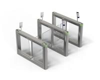 China Pedestrian Cyclist Shared Swing Gate Turnstile 50 Persons/Min for sale