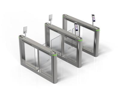China Pedestrian Cyclist Shared Swing Gate Turnstile 50 Persons/Min for sale