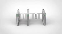 China 304 Stainless Steel Swing Barrier Turnstile Pedestrian Access Control for sale