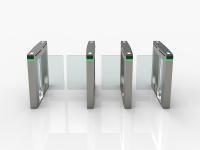 China Bi Directional Speed Swing Turnstile Gate Biometric Access Control for sale