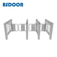 China 304 Stainless Steel Speed Gate Swing Barrier Turnstile 120W Access Mechanism for sale