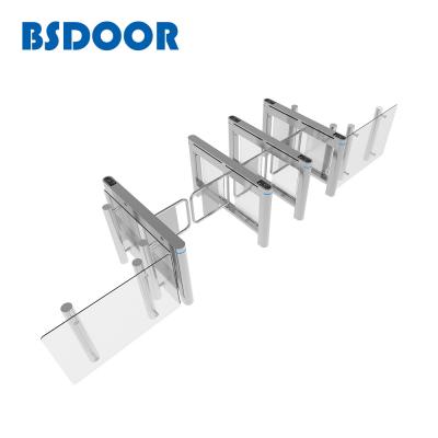 China Biometric Sensors Rfid Speed Swing Turnstile Gate Facial Recognition for sale