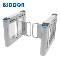 China Anti Collision Swing Barrier Turnstile Biometric Security Door Access Control for sale