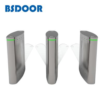 China Stainless Steel Auto Flap Gate Barrier Security Wide Access Control Gate for sale