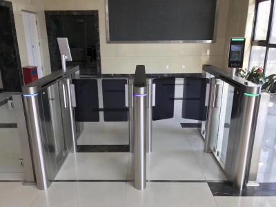 China Airport Automatic Barrier Gate Controller Electric Swing Access Bi - Directional Turnstile for sale