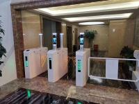China Office Building Gym Swing Gate Turnstile Pedestrian Entrance Access Control Management for sale