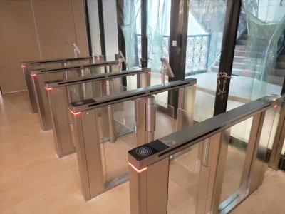 China Finger Print  Ic Id Card Reader Swing Gate Turnstile Time Attendance Entrance for sale