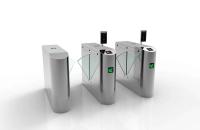 China Bidirection Flap Barrier Gate Infrared Sensor Pedestrian Crossing for sale
