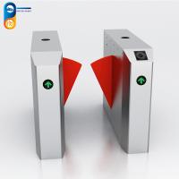 China RS485 Fingerprint Rfid Card Reader Security Turnstile Gate Access Control Flap for sale