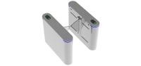 China 30 Persons / Min Glass Security Turnstiles Flap Barrier Access Control System for sale