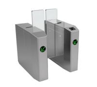 China 30 Persons / Min Glass Security Turnstiles Flap Barrier Access Control System for sale