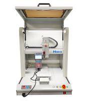 China Single Y Axis Worktable Desktop Auto Coater Machine With 435×430mm Coating Area for sale