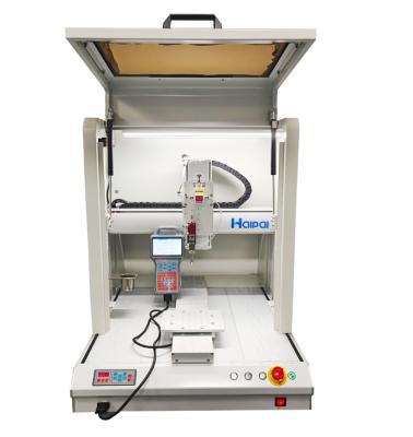 China Single Y Axis Worktable Desktop Auto Coater Machine With 435×430mm Coating Area for sale
