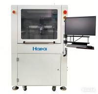 China HP-740D 4 Axis Online Dispenser ±180° Rotating U Axis 2600ML Glue Supply For High Density PCBs for sale