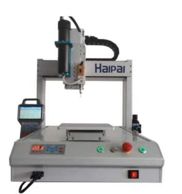 China Benchtop Fully Automatic Dispensing Machine With ±0.02mm Repeatability 500mm/s Speed for sale