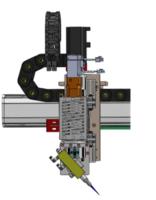 China 5 Axis Cantilever Visual Dispensing Machine With CCD Vision Technology 1000mm/s Max Speed for sale