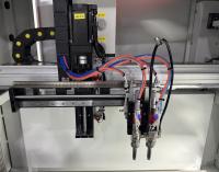 China High Speed Dual Valve Selective Conformal Coating Machine With X Y Max Speed 800mm/s for sale