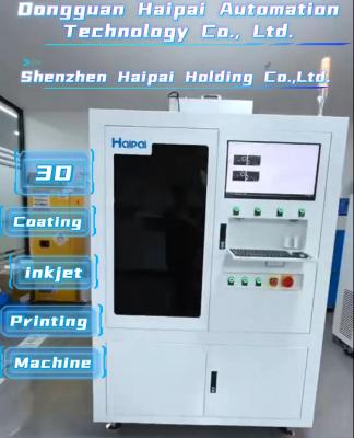 China Piezo Inkjet Conformal Coating Machine|Inkjet Conformal Coating System with UV pre-curing system |print  thickness 20-50μm with ±5μm accuracy for sale