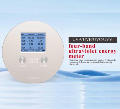 China HP-EM4-UV 4-Channel UV Energy Meter | High-Precision UV Radiometer for Mercury Lamps for sale