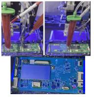 China HP-730 Selective Conformal Coating Machine labor Saving Increased Throughput for Home Appliance PCB Coating for sale