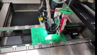 China Vision Guided Piezoelectric Jet Dispenser Machine HP-D30 With Online Visual Programming for sale