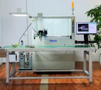 China HP-M50 vision-guided dispensing machine|CCD positioning| 5-axis control|automatic PCB & PCBA Adhesive Dispensing |flexible electronics manufacturing for sale