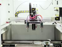China HP-730 Selective Conformal Coating Machine | Precision PCB Conformal Coating System|SMEMA for SMT line |EMS / PCBA Manufacturing for sale