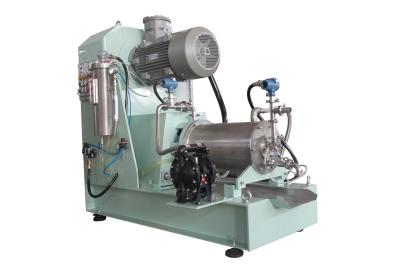 China PLC Controlled Disc Type Bead Mill for Wet Grinding Paints Inks 20L for sale