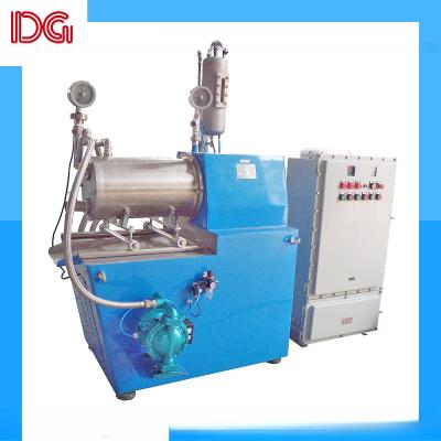 China 15L Bead Mill Machine Particle Size Horizontal Sand Mill Disc Type for sale
