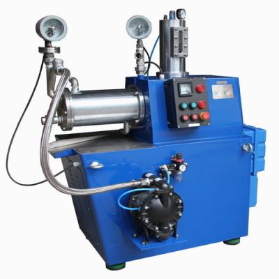 China 5L Horizontal Nano Grinding Machine Pigment Mill Zirconium Beads 7.5KW for sale