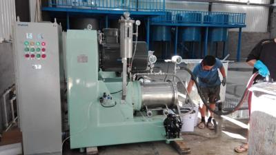China Zirconium Grinding Bead Mill Machine - Full Ceramic Pin Type with 0.3-1000L Capacity and 340-2800 RPM Speed for sale