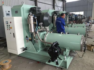 China Disc Type Horizontal Sand Mill 100Ltr Bead Grinder with 15KW Motor and 15L Capacity for Wet Grinding Applications for sale