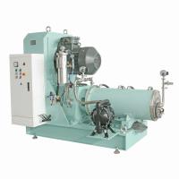 China 100L Horizontal Sand Mill with 55-75 kW Drive and Cooling Water Jacket for Paint & Ink Production for sale