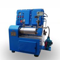 China Laboratory Horizontal Bead Mill 0.3L & 1.4L Capacity for Particle Size Reduction in Pigments and Agrochemicals for sale