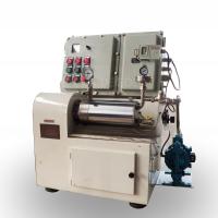 China Laboratory Horizontal Bead Mill 0.3L & 1.4L Capacity for Particle Size Reduction in Pigments and Agrochemicals for sale