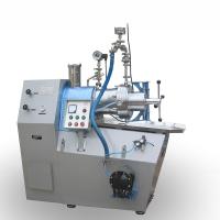 China Conical Pin Type Wet Grinding Mill 5L Capacity 22-30KW Horizontal Sand Mill for Ink Nano Grinding for sale