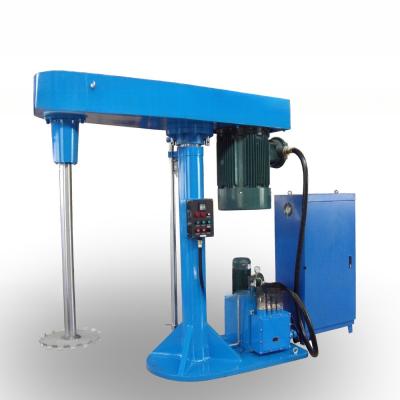 China 7.5kW 11kW High Shear Dispersion Mixer with 0-1500 RPM Speed and 4000L Capacity for Paint Coating Resin for sale