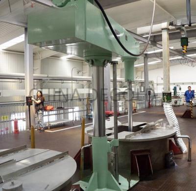 China High Speed Pigment Dispersion Mixer 5.5-75kW with 0-1500 RPM and 1200-1600mm Shaft Lift for sale