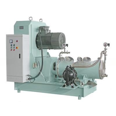 China 100 Liters Horizontal Bead Mill Wet Grinder for Particle Size Reduction 45kW for sale