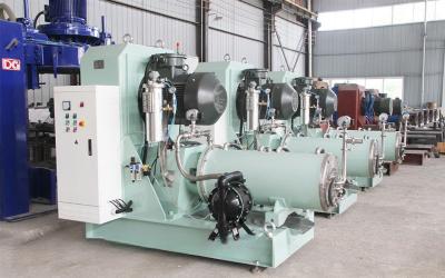 China 100L Stainless Steel Bead Mill 1000-6000 RPM Industrial Wet Grinding Machine with Cooling Jacket for sale