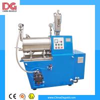 China Beadsize range 0.1 to 2.0 mm Laboratory Bead Mill Featuring 075 KW Motor Power and PLC Control System for Sample Processing for sale