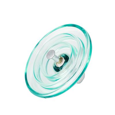 China 120KN 160KN Toughened Glass Suspension Insulator For Power Transmission for sale
