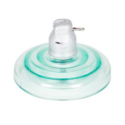 China CTV175 Cap And Pin Glass Insulator Standard Glass Power Line Insulators For Power Transmission for sale