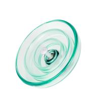 China Fog Type Glass Wire Insulator Moisture Resistant Engineered For Harsh Coastal Environments for sale