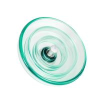 China U240BP Fog Type Glass Wire Insulator High Durability Corrosion Resistance For Salt Laden Atmospheres for sale