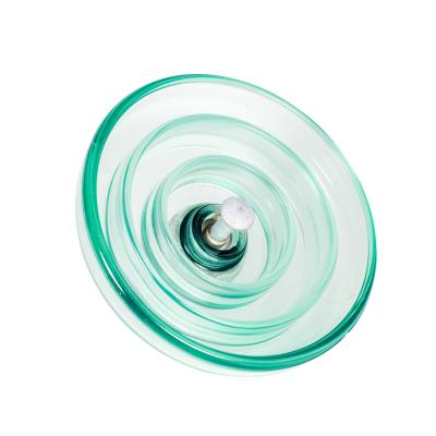 China U240BP Fog Type Glass Wire Insulator High Durability Corrosion Resistance For Salt Laden Atmospheres for sale